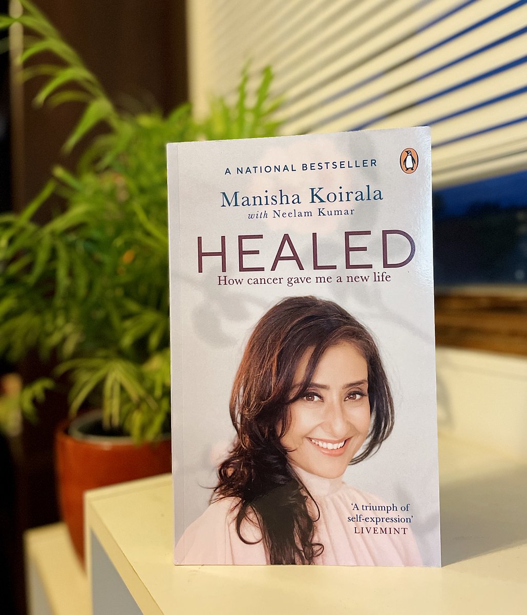 "Healed by Manisha Koirala" Her story is very brave, vulnerable, honest ...