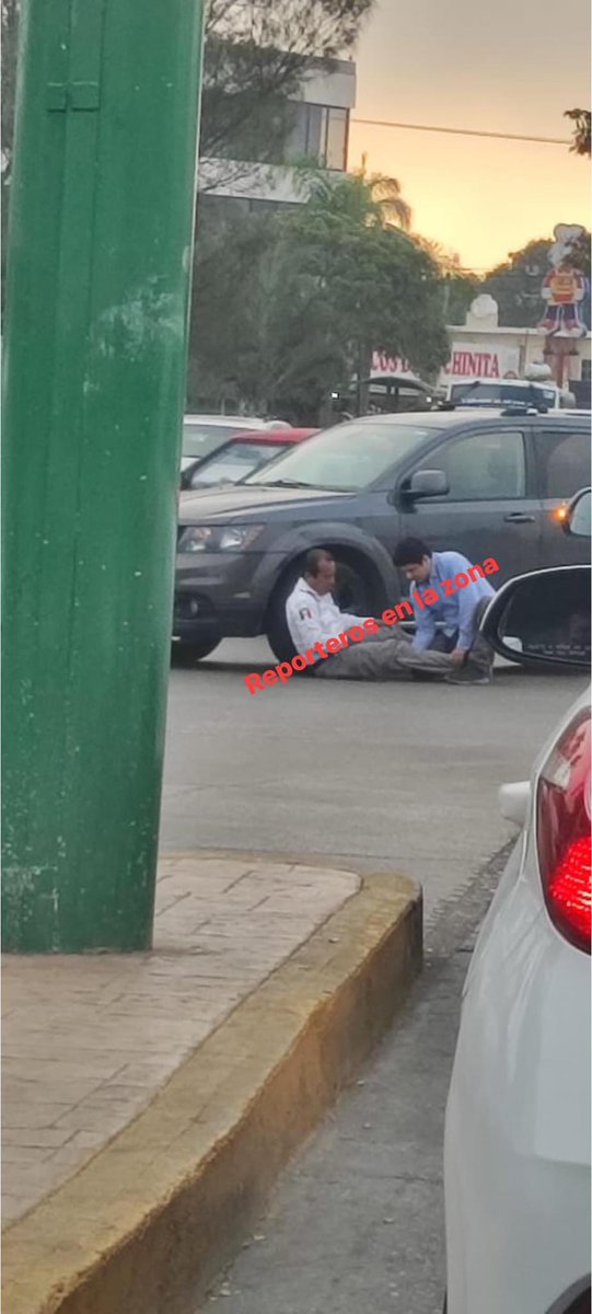 Reporterosenlazona On Twitter Almomento 🚨🚔acaban De Atropellar A Un