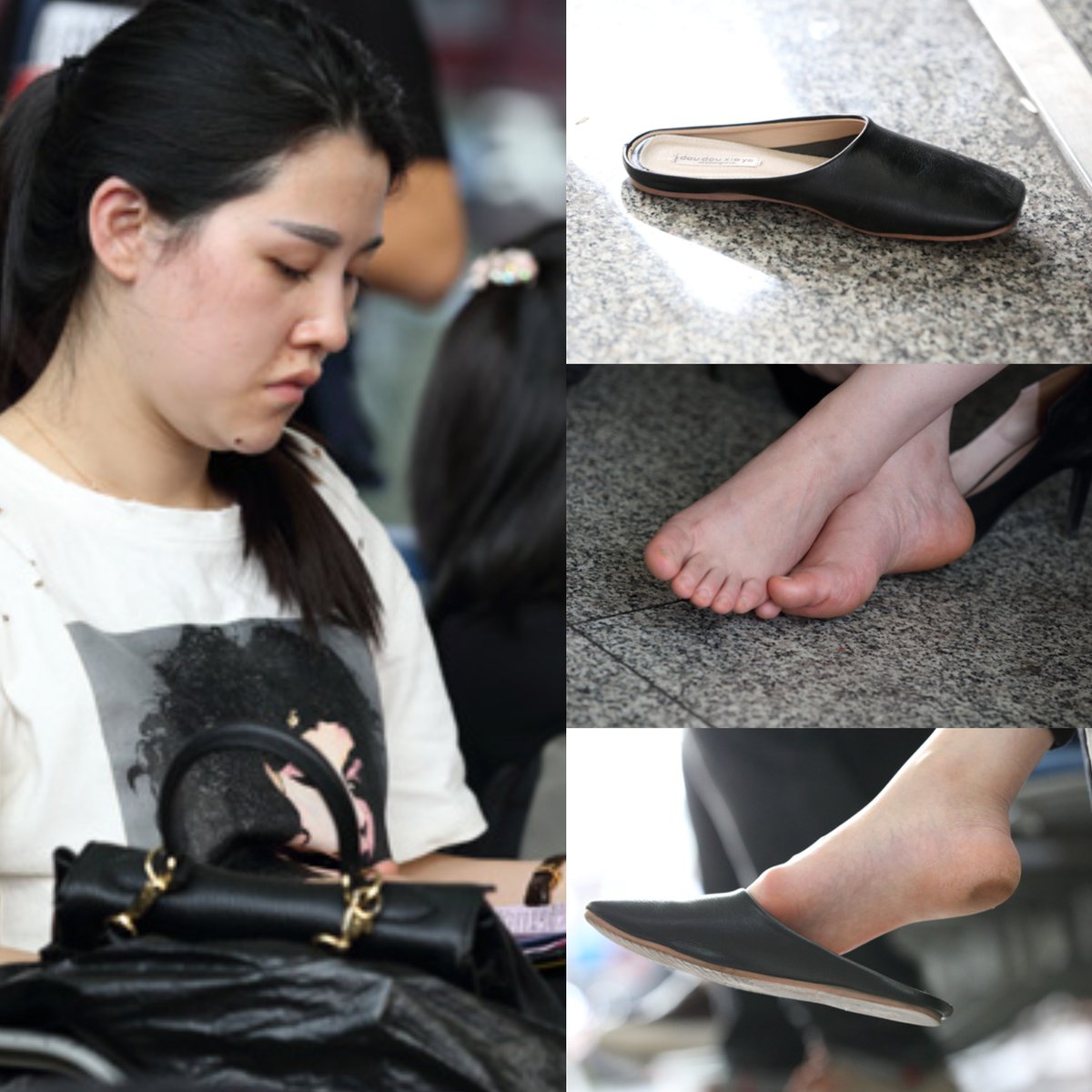 街足视觉 On Twitter 年轻美女把鞋拖了 套图63张!裸足 美脚 恋足 玉足 足控福利 恋足癖 脚趾 足趾 脚底 足底 街拍 高跟鞋 足控褔利