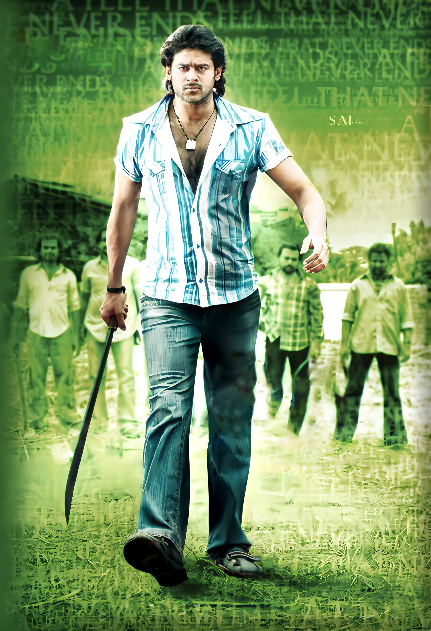 Prabhas In Yogi Wallpapers