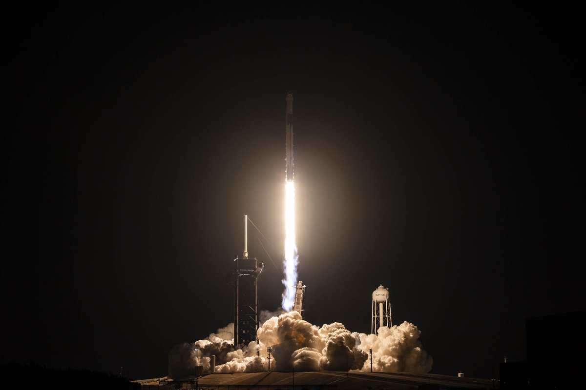 Spacex On Twitter Falcon 9 Launches Crew 6 Off Historic Lc 39a In