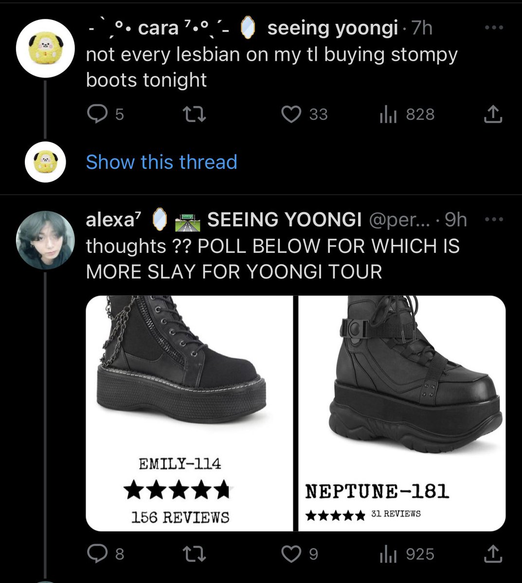 π§niβ·β’ Seeing Yoongi On Twitter Rt Hobibihoba Good Morning Lesbians