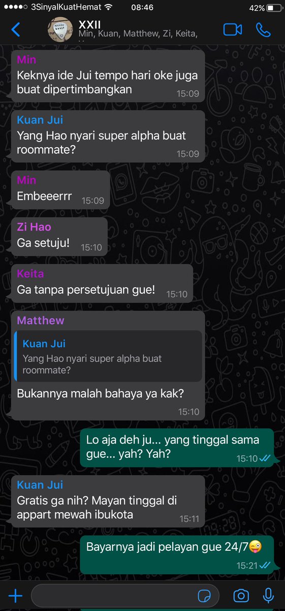 Mamah on Twitter: "11. (Mamah masih kebayang kuan jui yang seneng banget pas nama hao ada di p5 ...