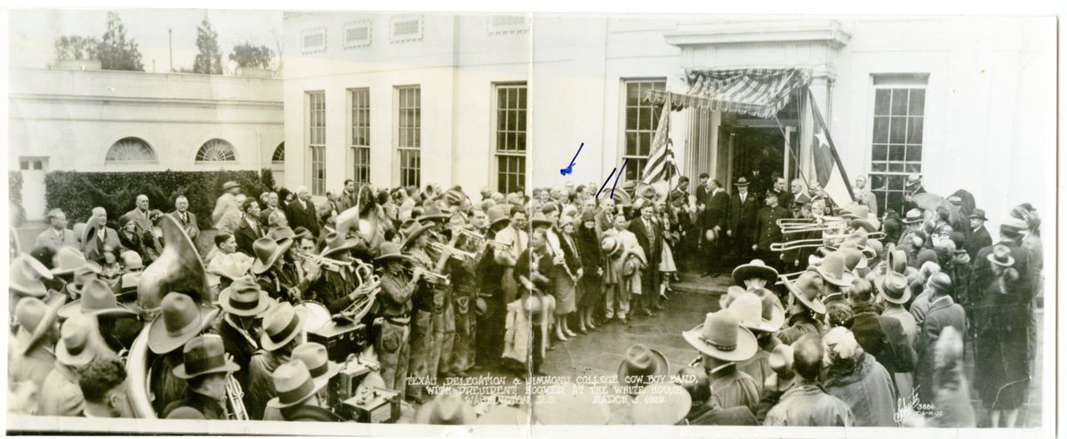 Hoover Library on Twitter: "A group from Texas visited and the Simmons ...