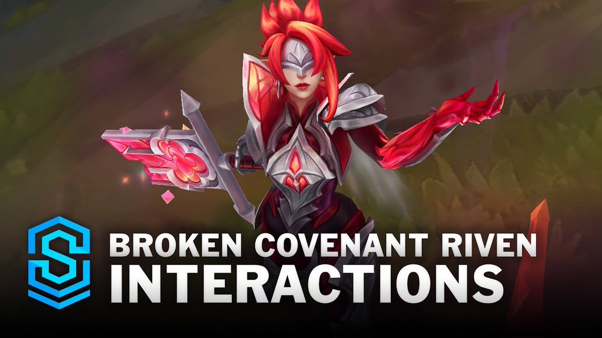 Jumaralo Hex on Twitter: "SkinSpotlights - Broken Covenant Riven Special Interactions https ...