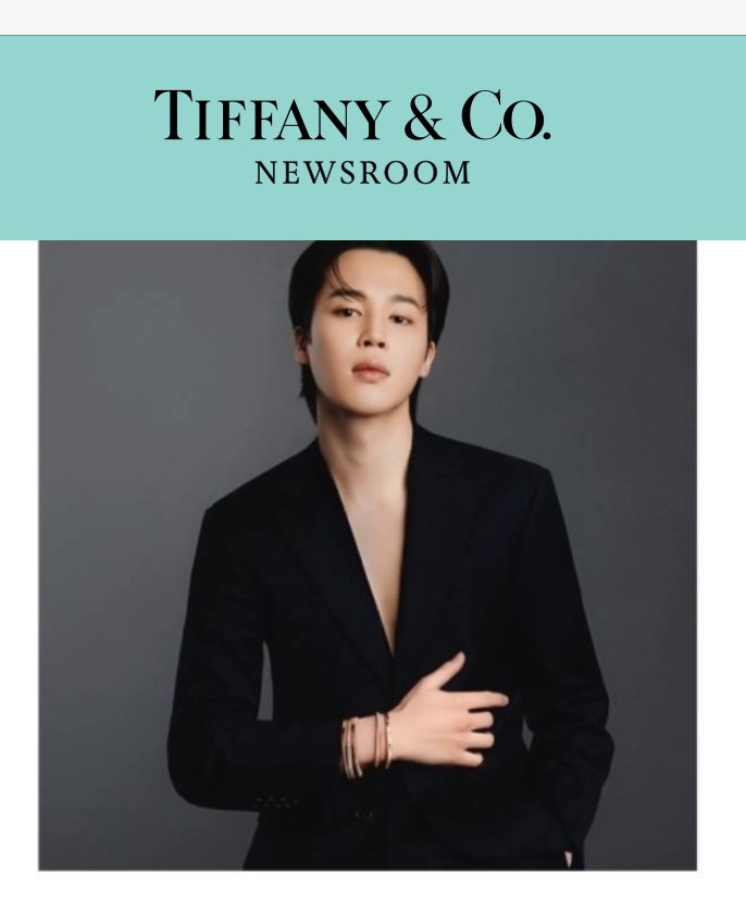 BabyJiminie •᷄ɞ•᷅ ♡︎ on Twitter: "RT @DawnieJiminie: "Tiffany & Co. welcomes Jimin of 21st ...