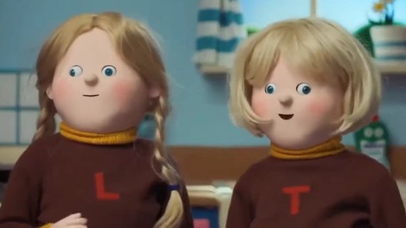 Log on Twitter: "Is it just me or do these Lily and Todney puppets look ...