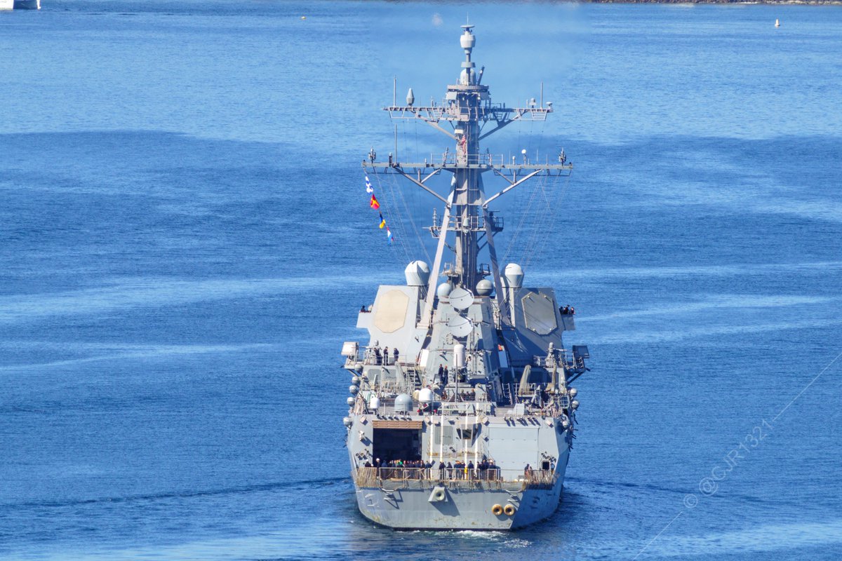 WarshipCam on Twitter: "USS Sterett (DDG 104) Arleigh Burke-class Flight IIA guided missile ...