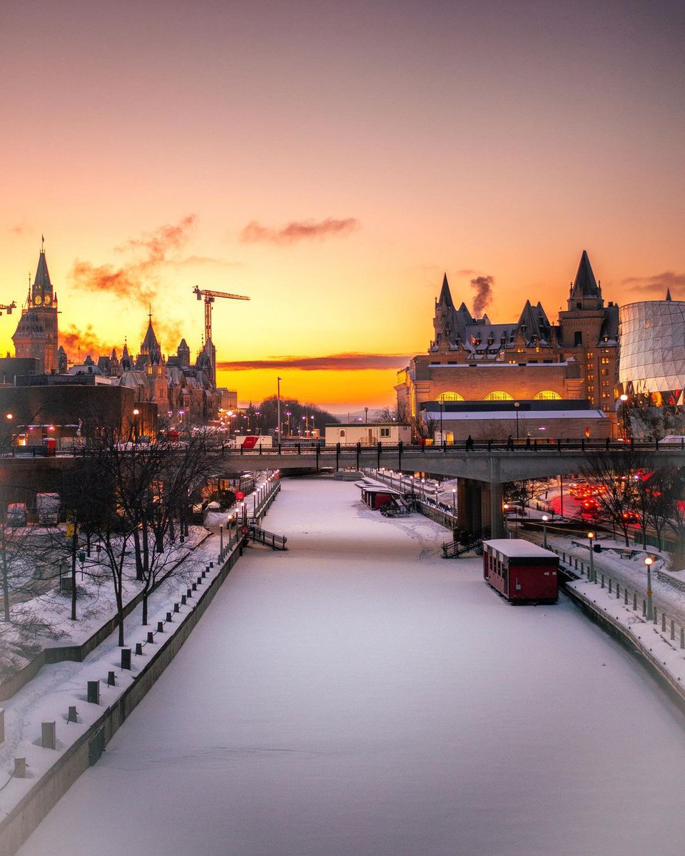 Rideau Canal At Night