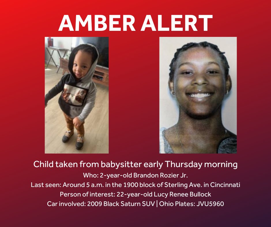 Rose Thomas Jones On Twitter Rt Wlwt Please Retweet An Amber Alert