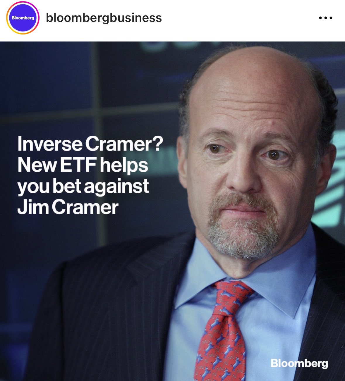 Wall Street Memes on Twitter: "What happens if Jim Cramer becomes bullish on the Inverse Cramer ...