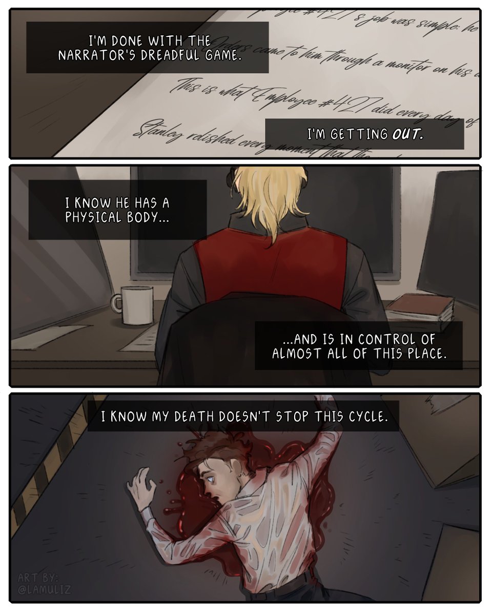 blood , death (2/?) 」|Lamu 🎗️ - COMMS OPEN!の漫画