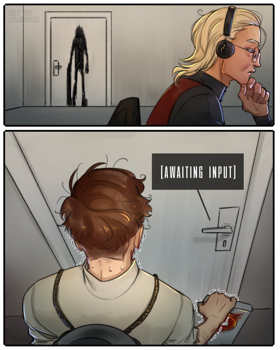 Ending the Parable" (1/?) An interactive fan comic about S」Lamu 🎗️🇵🇸の漫画