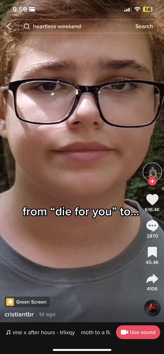 The Weeknd Charts on Twitter: "👀 A new trend on tik tok that shows people’s Before (Die For You ...