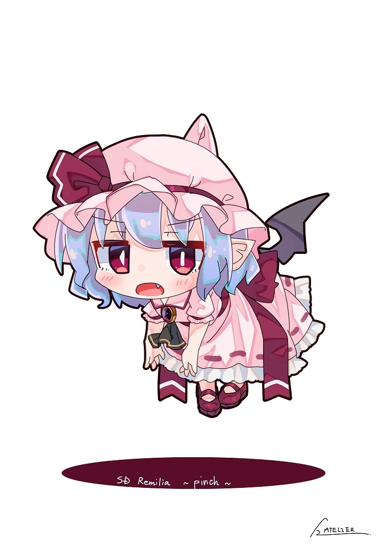 ぜん on Twitter: "RT @G2_atelier: SD摘まレミリア #東方Project #東方 #レミリア・スカーレット #レミリア #SDキャラ #SD #つままれ ...