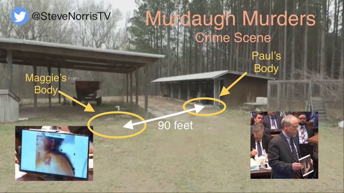 Steve Norris on Twitter: "🚨MURDAUGH CRIME SCENE 🧵 (2/2) 🚔Here is the DAYLIGHT layout of the ...