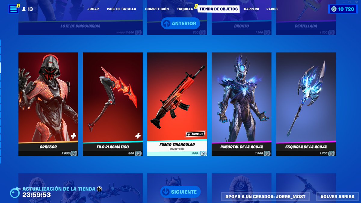 Zenex Leaks 🇦🇷 on Twitter: "Nueva tienda de objetos de #Fortnite"