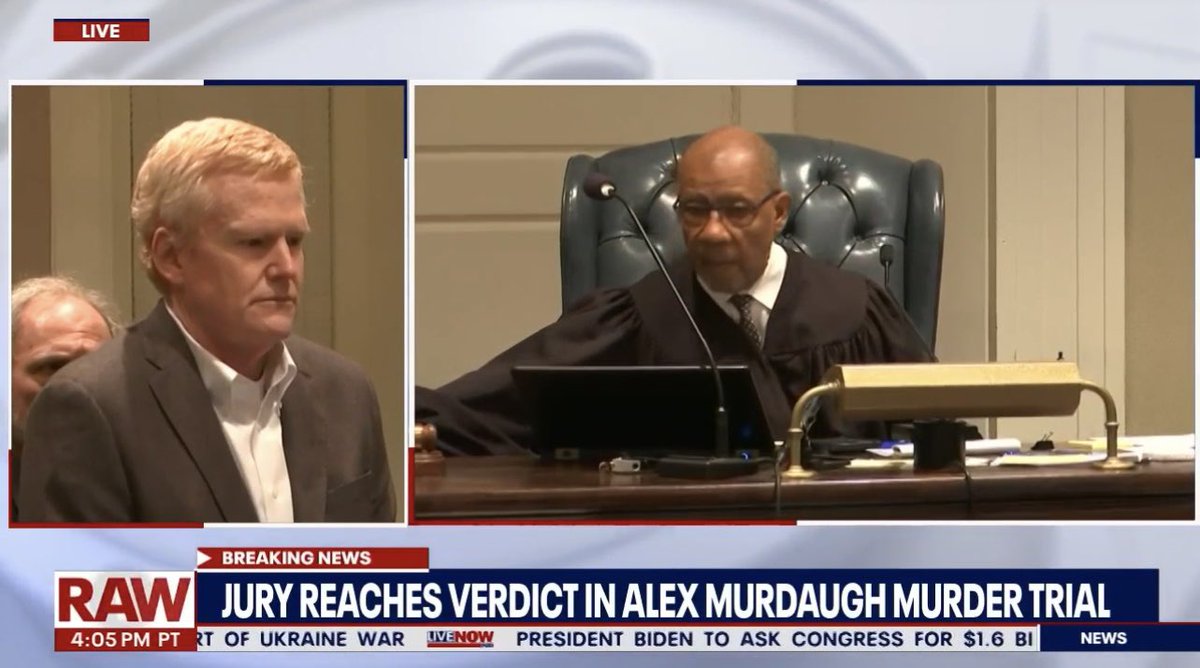 Josh Breslow On Twitter Breaking Jury Finds Alex Murdaugh Guilty Of