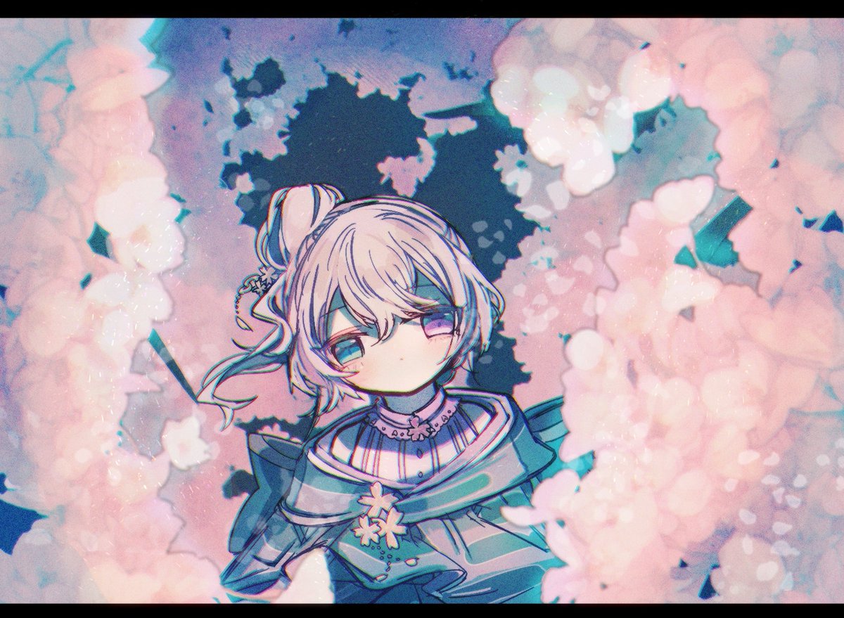 「ニゴミクと夜桜 #prsk_FA 」|hotaruのイラスト