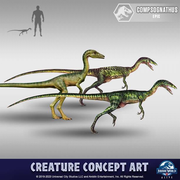 Compsognathus Jurassic Park