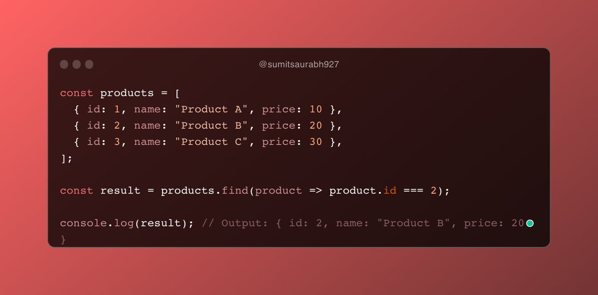 Javascript Explained Indexof And Findindexof Methods In Arrays المسلسل من Sumit Javascript