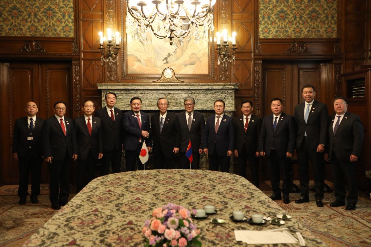 Монгол Улсын Их Хурал On Twitter Улсын Их Хурлын дарга Г Занданшатар Япон Улсын Парламентын