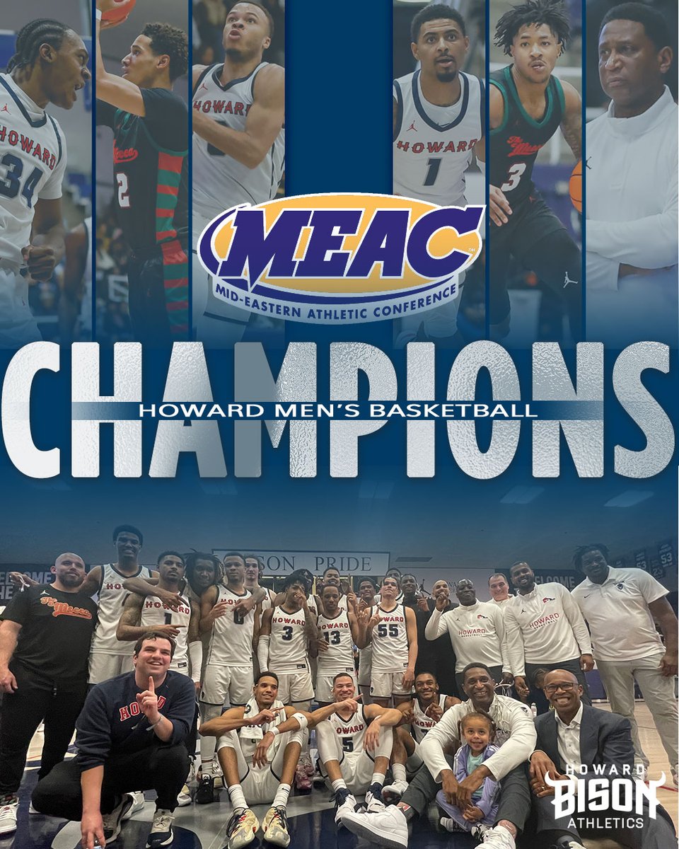 The Howard Bison are MEAC regular season champions for the first time ...