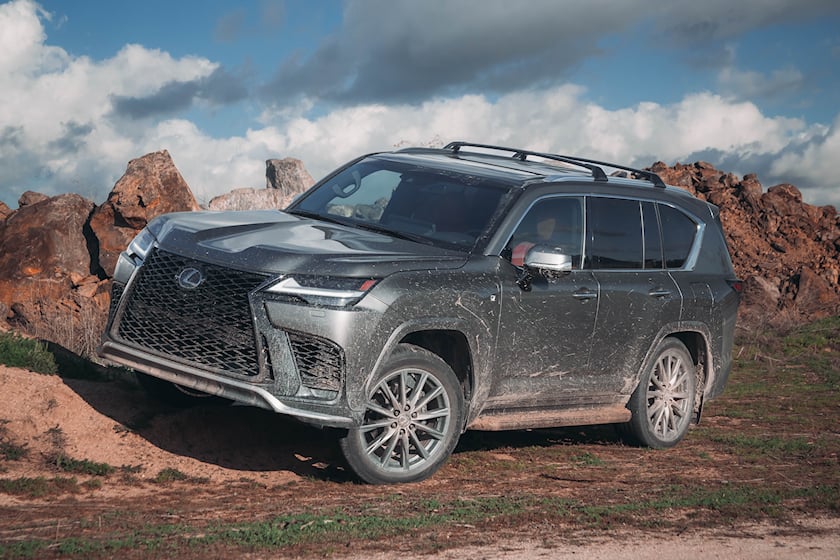 2023 Lexus LX 600 F Sport: It's powered by a 409-horsepower twin-turbo ...