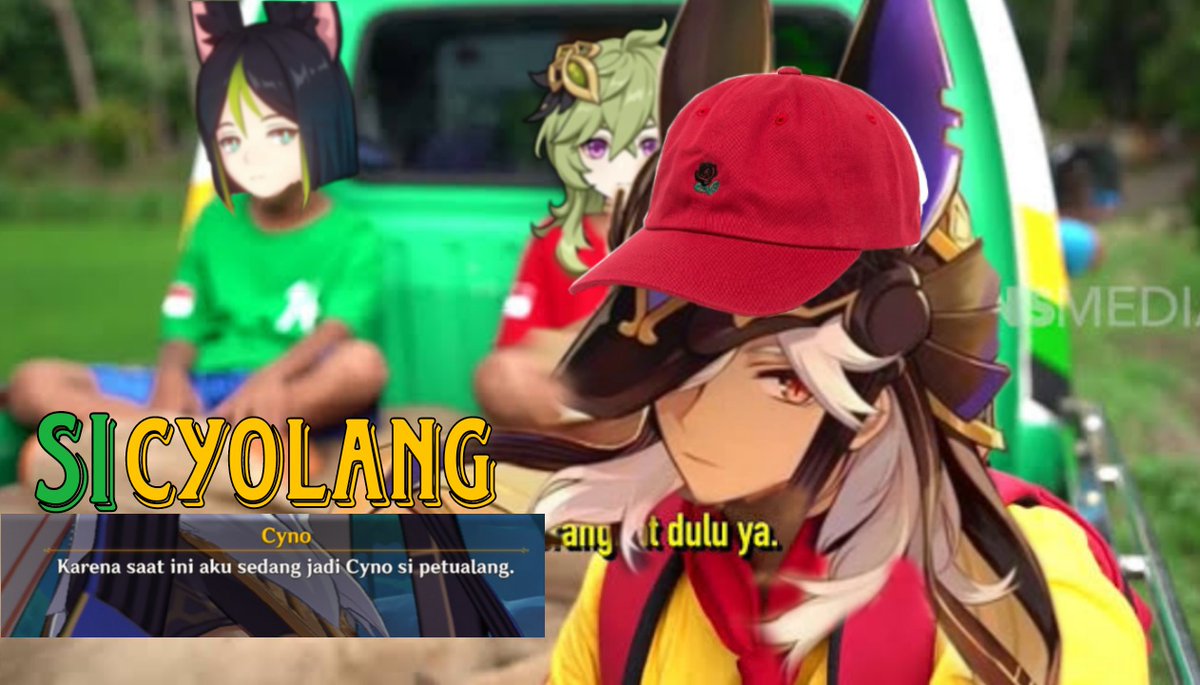 ON 📌 LAPAK GACHA on Twitter: "Tehe! Cw // spoiler windblume quest Cyolang si Cyolang Si Cyno ...