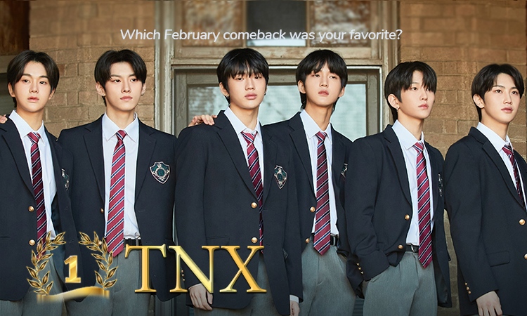 Kooky on Twitter: "#THX have named #TNX the "Best February Comeback" 🏅 & @milesandcals are here ...