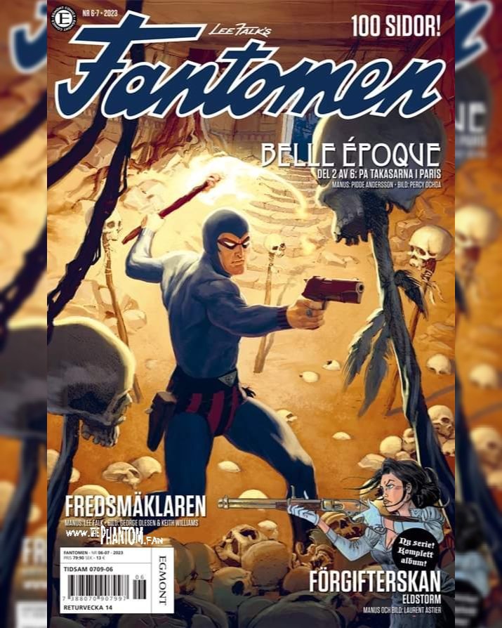 RazörFist on Twitter: "RT @thephantom_fan: 💀 Fantomen comic with cover art by Luca Erbetta. # ...