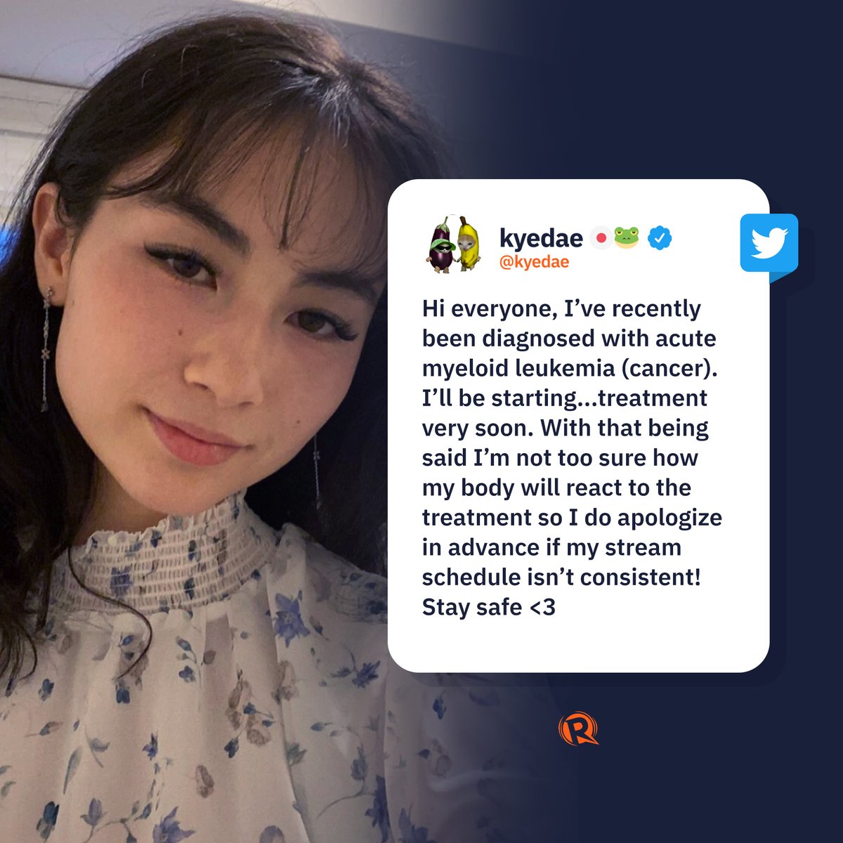 Twitch streamer Kyedae is diagnosed with acute myeloid leukemia. She ...