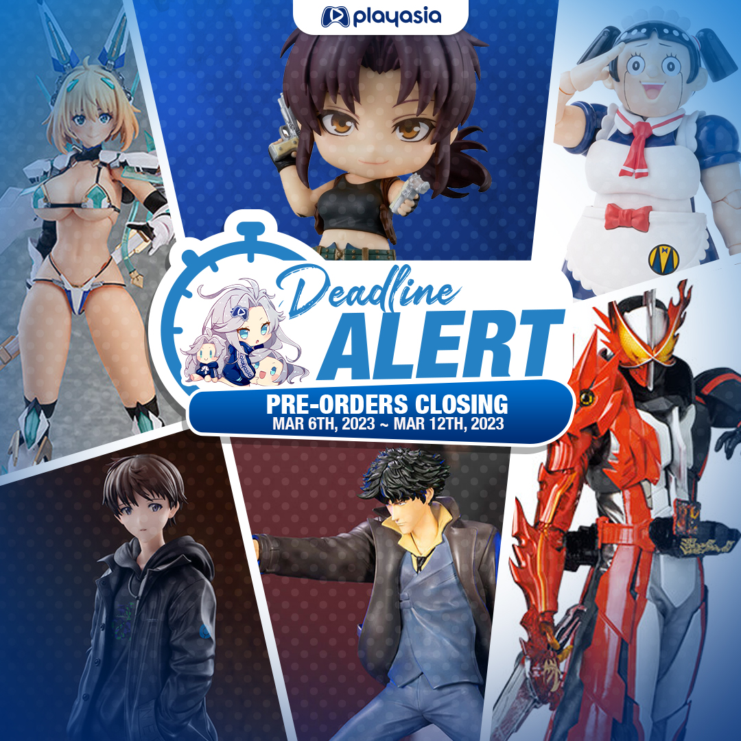 Playasia (free 🌏 shipping over $99) on Twitter: "Pre-orders are closing soon for figures of ...