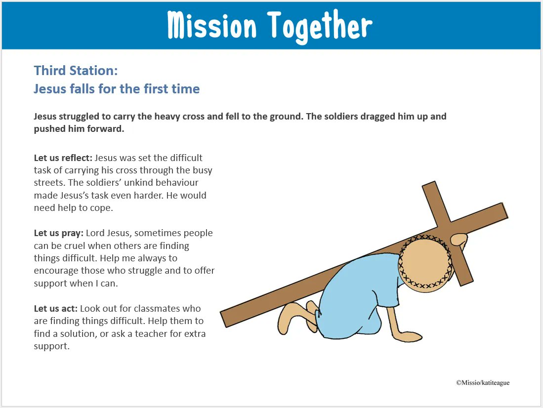 Missio on Twitter: "Today's #MissionTogether Lent calendar task invites ...