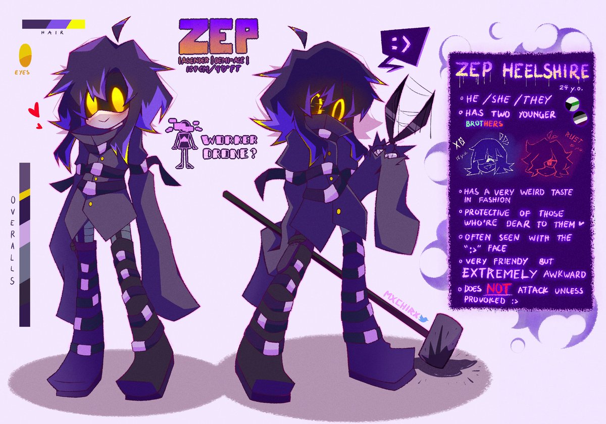 | ᴍᴏᴄʜɪ~ʀᴏ | on Twitter: ": > #MurderDronesOC"