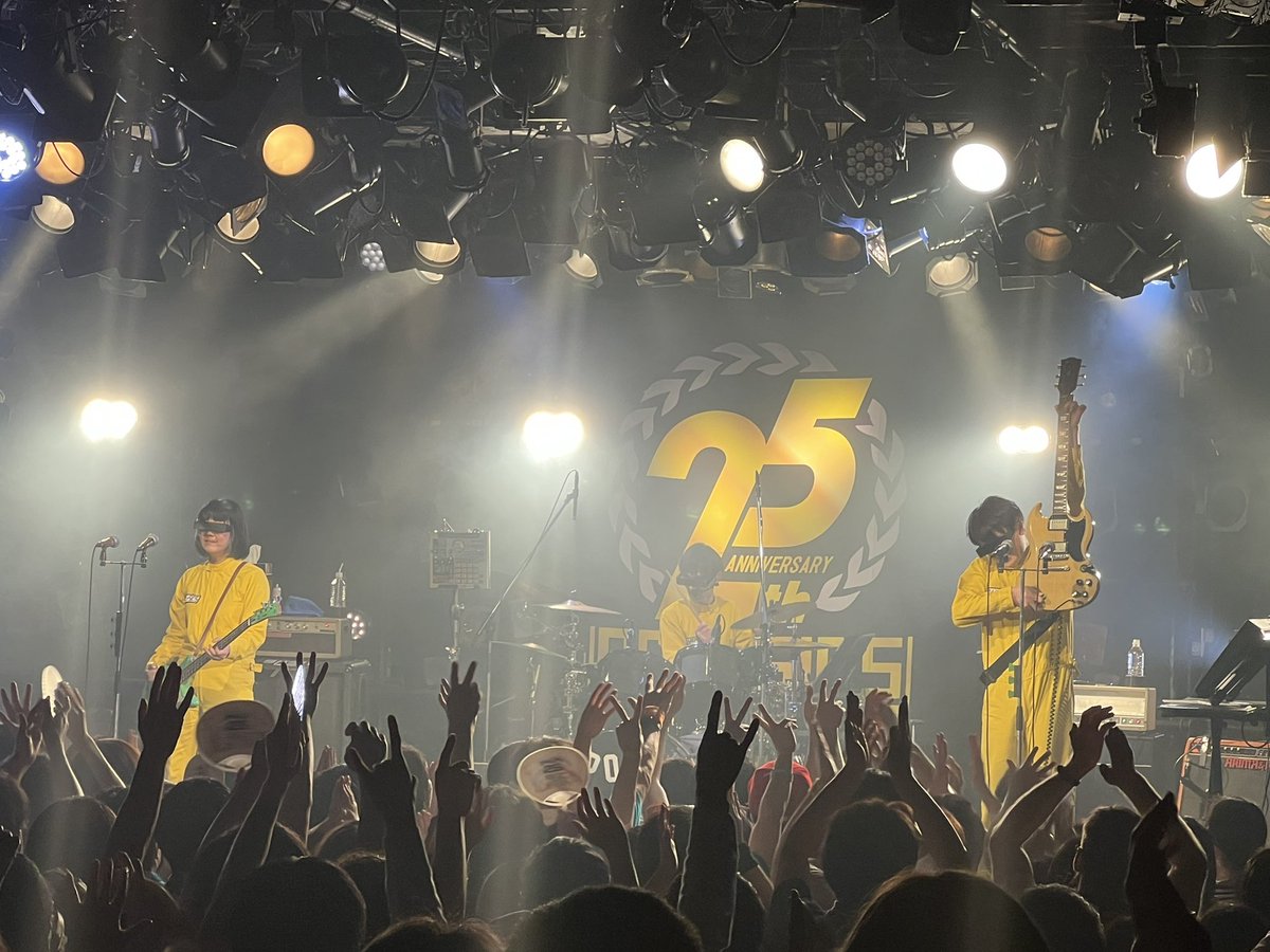 POLYSICS on Twitter: "POLYSICS 25th Anniversary Tour 〜アタック25!!!〜 3/3 渋谷CLUB QUATTRO セットリスト プレイ ...