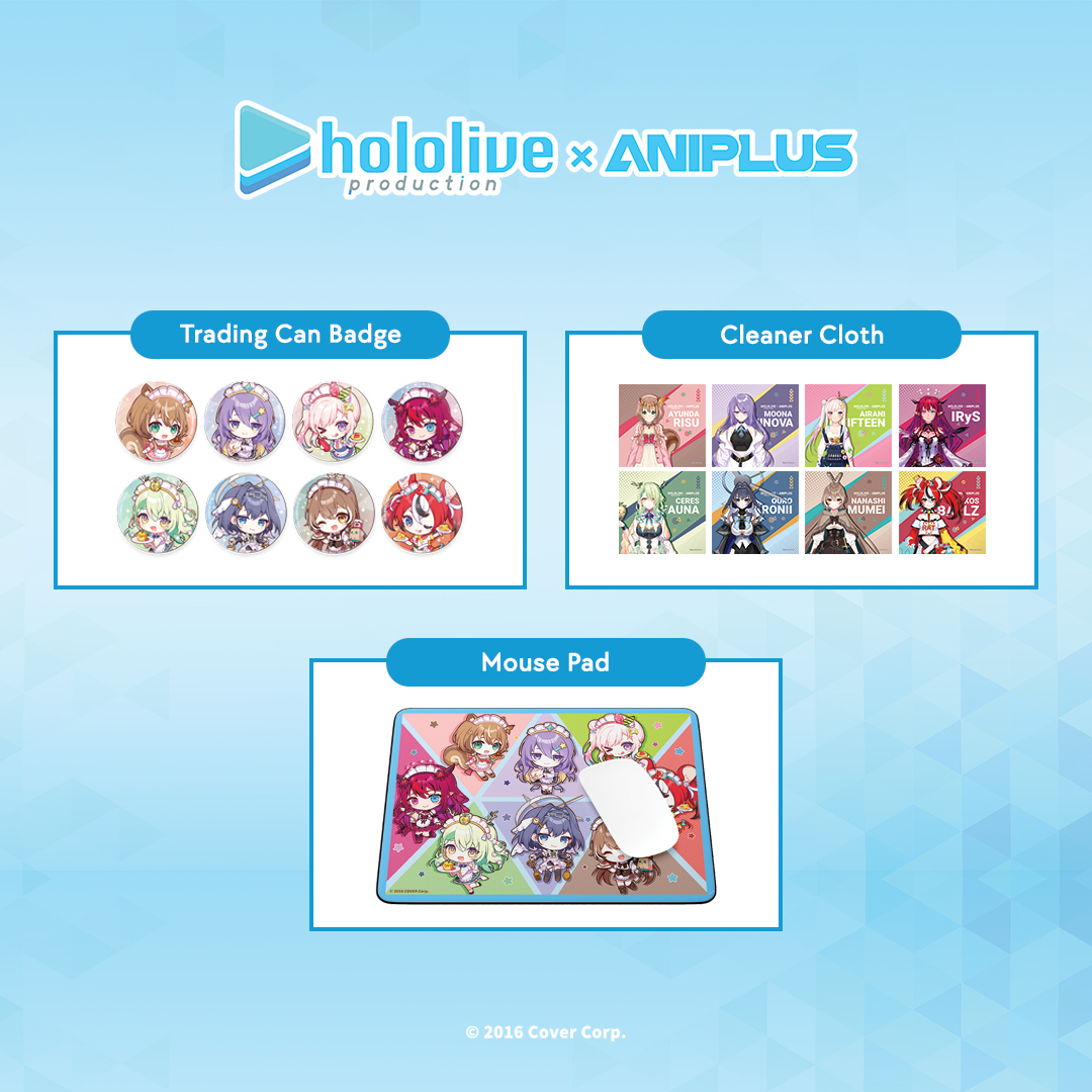 ANIPLUS café SG on Twitter: "The following hololive production X ...