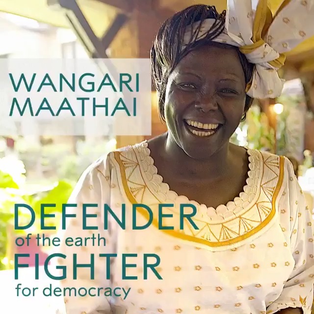 The first African woman to be awarded the Nobel Peace Prize, Wangari Maathai was dedicated to ...