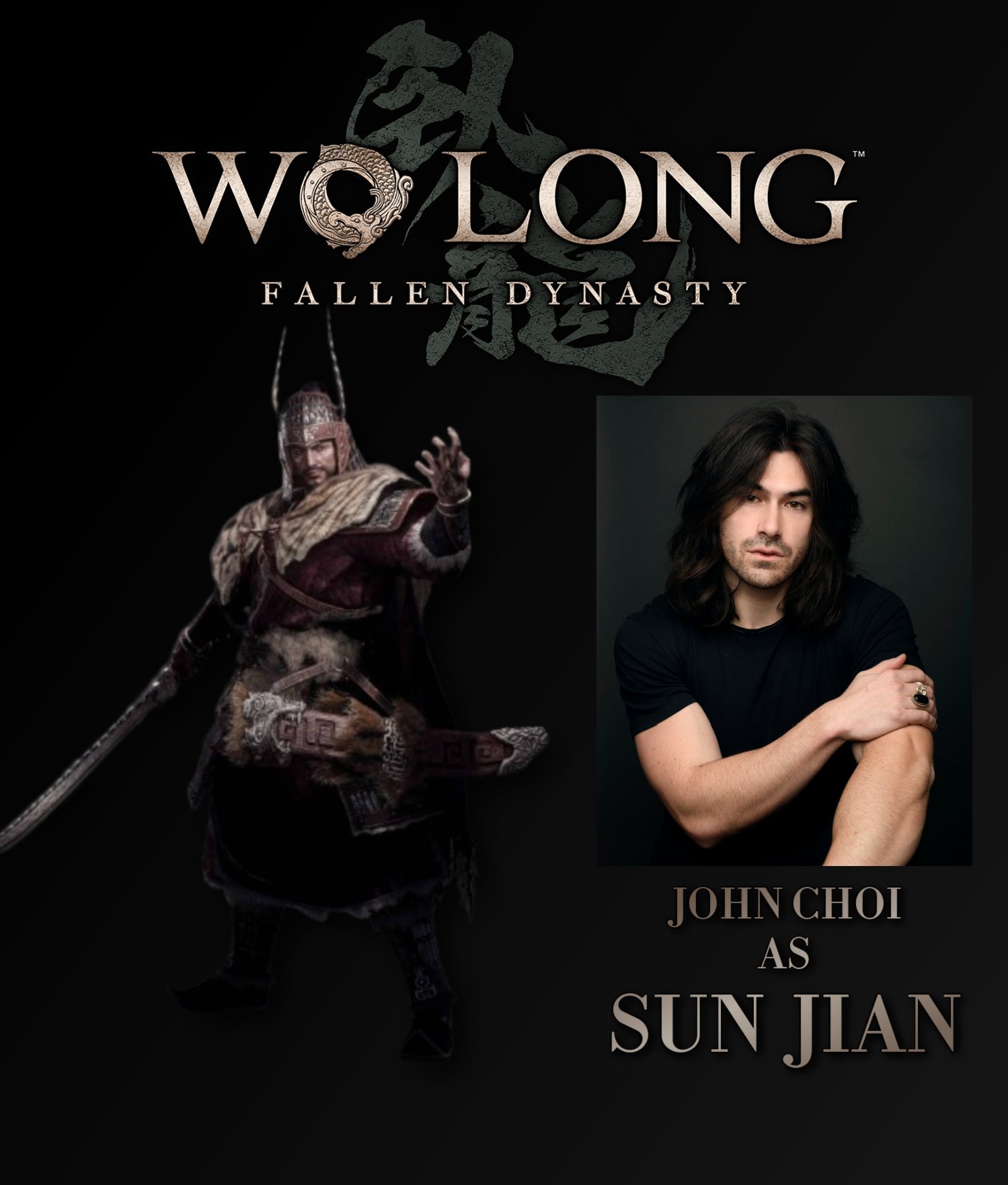 john “spuuky” choi on Twitter: "I voice Sun Jian in Wo Long: Fallen Dynasty! You can hear me ...