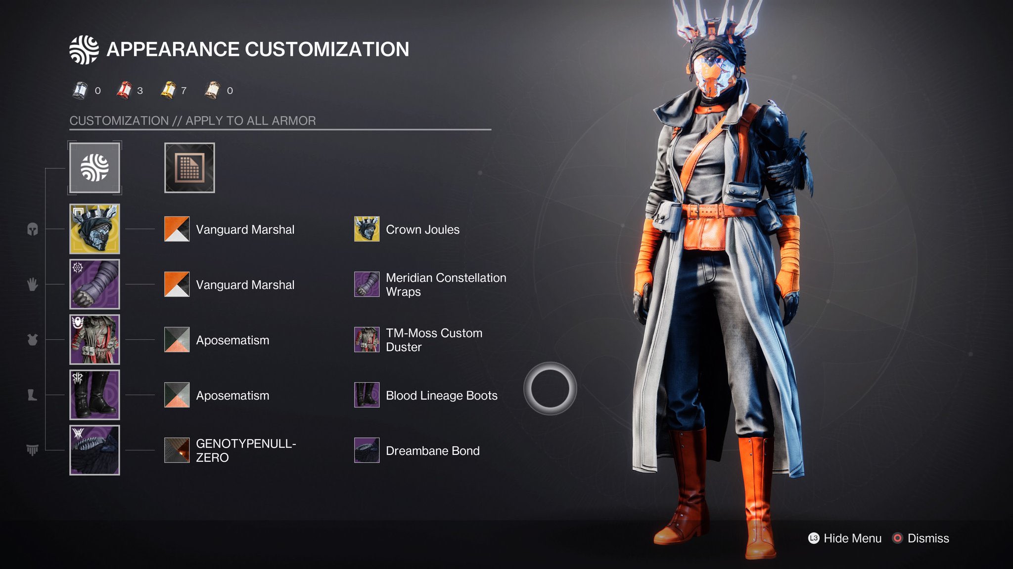 Destiny Vanguard Armor