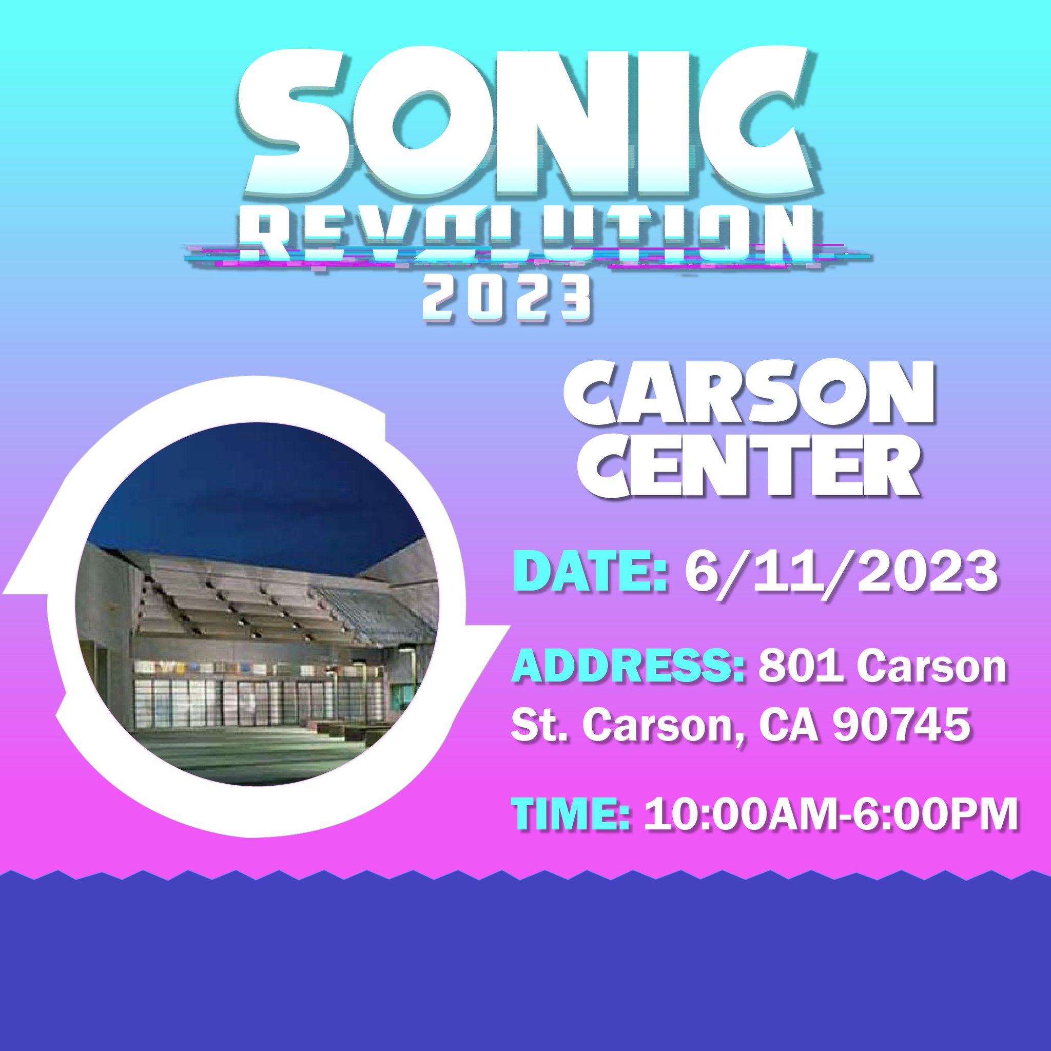 Sonic Revolution on Twitter: "We can now announce the date and venue for Sonic Revolution 2023 ...