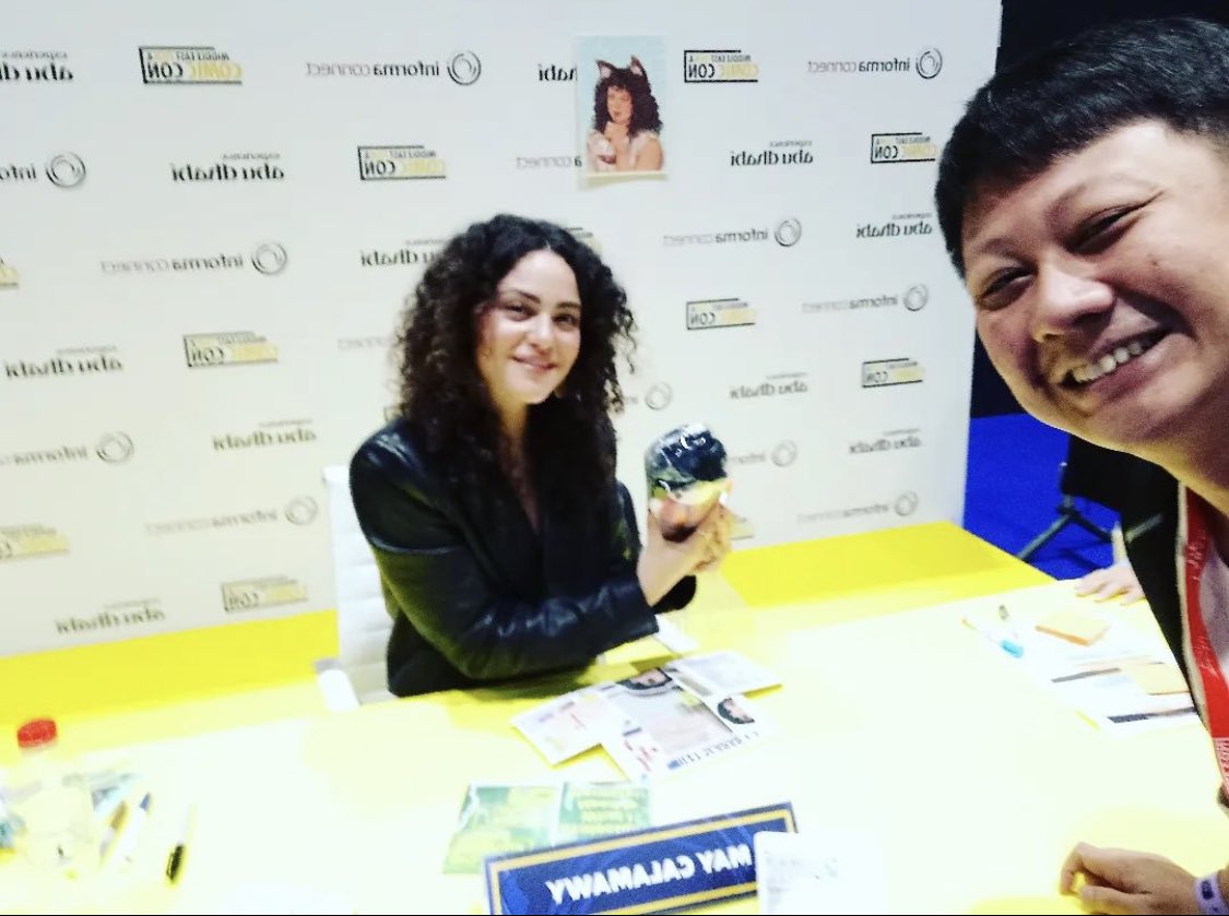 may calamawy lovebot💭 on Twitter: "more of may today at MEFCC!!"