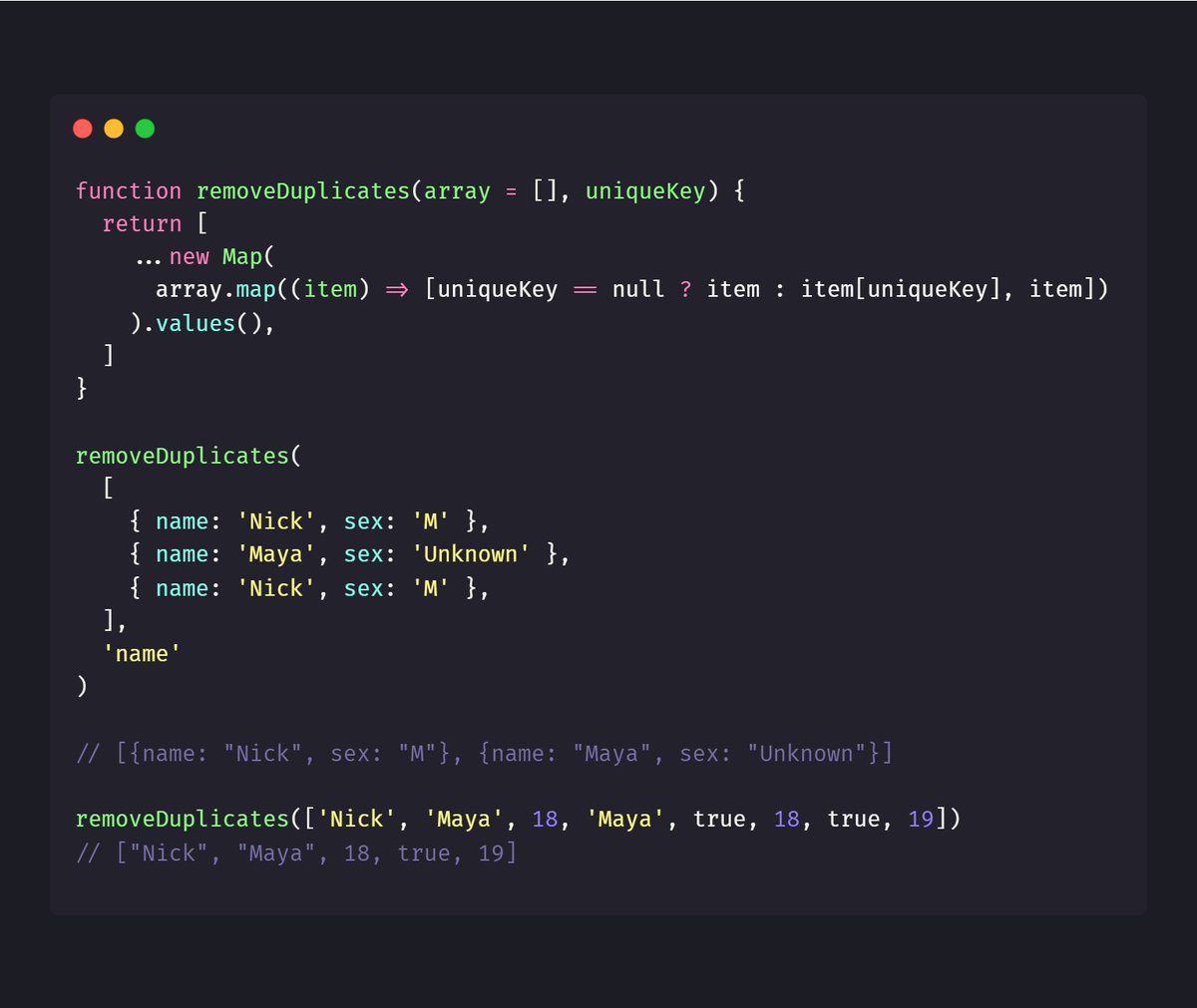You must know these ES6 Spread/Rest Operator tricks: https://t.co/t8nxPC4WAH - Haider. | Rattibha
