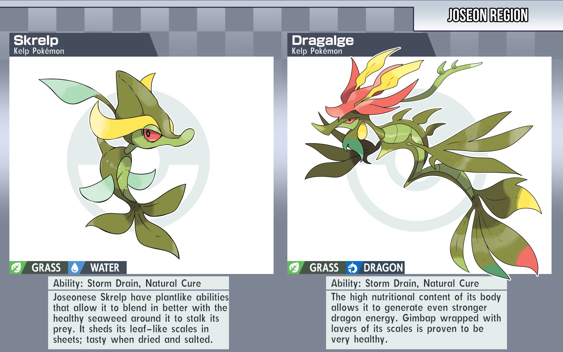 Pokemon Skrelp Evolution Chart