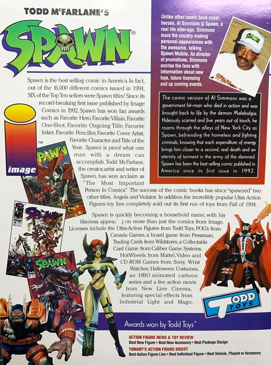 Daily Spawn Archive on Twitter: ""Spawn is proof what one man with a dream can accomplish." A ...