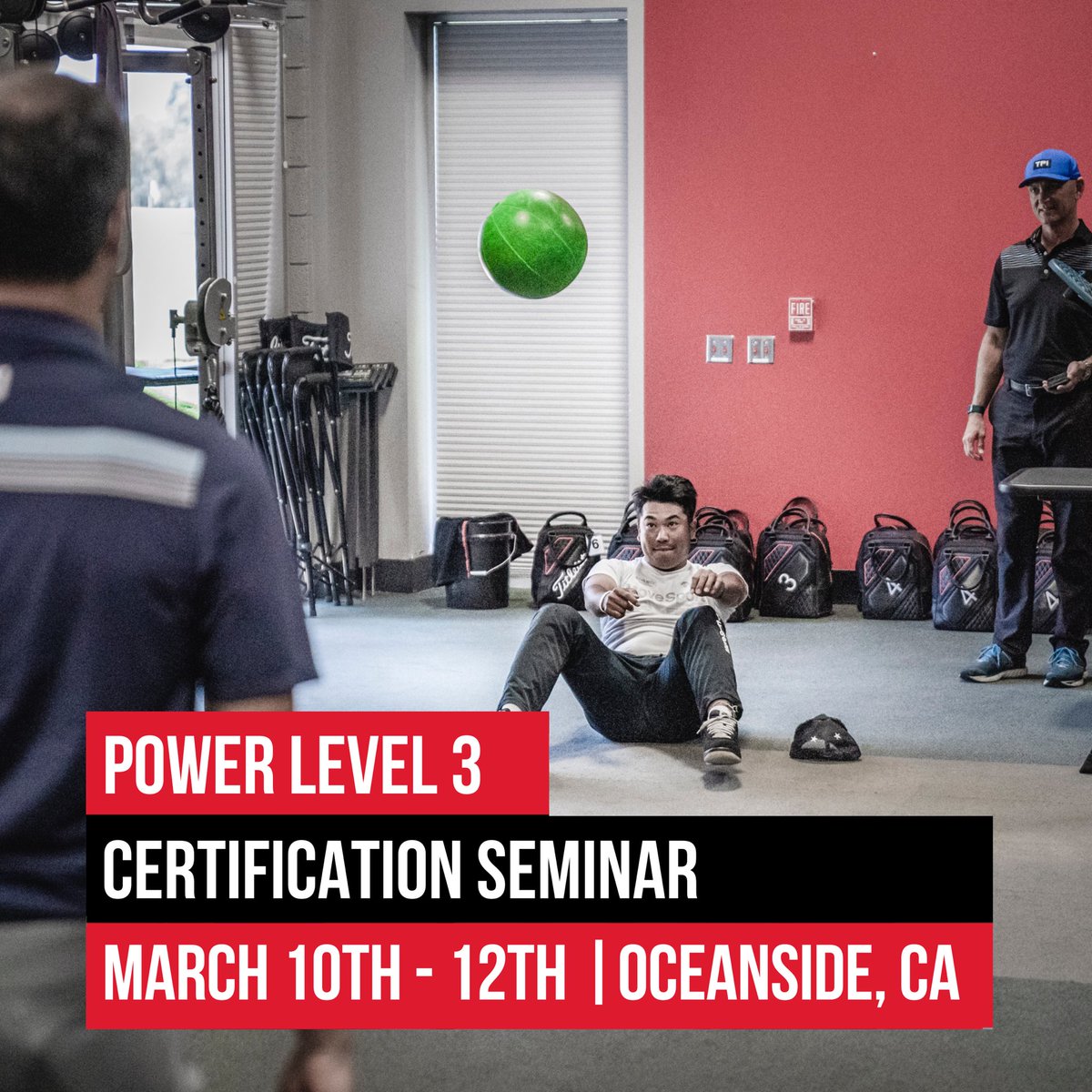 TPI on Twitter: "🚨 One week until Power Level 3 and two weeks until Golf Level 3. 📈 Each seminar ...
