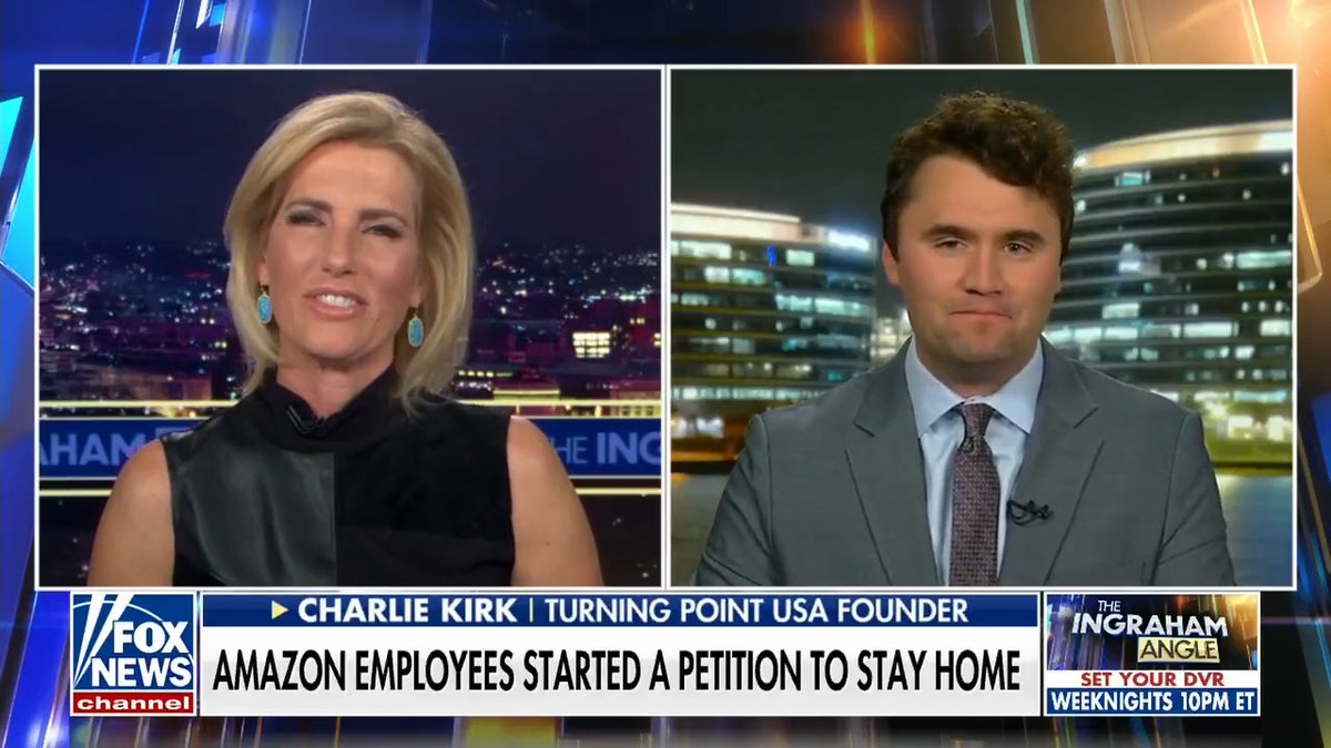 Laura Ingraham On Twitter Charlie Kirk Tiktok Is Infecting The Youth