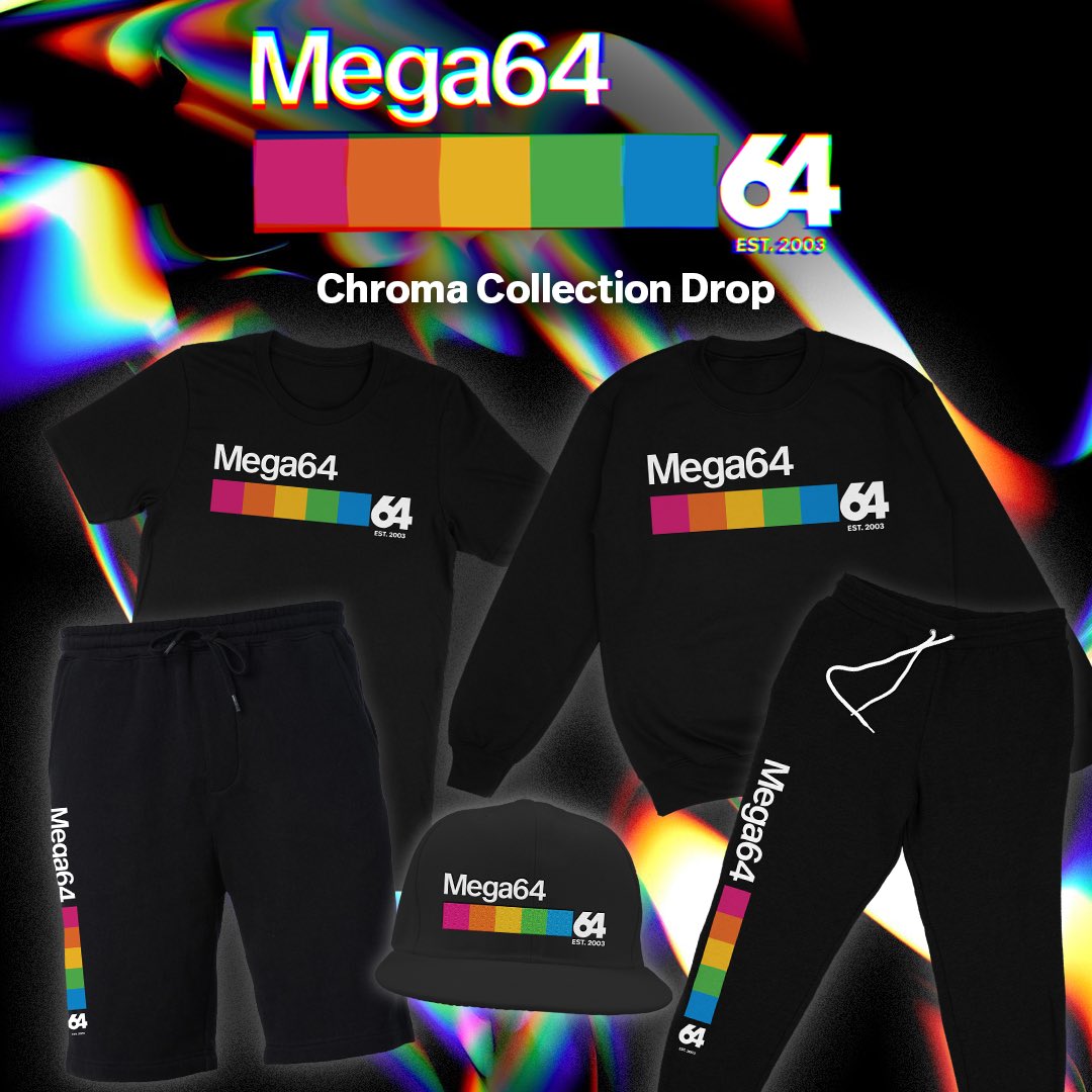 Mega64 on Twitter: "The Mega64 Chroma collection is LIVE! All five items up for preorder now ...