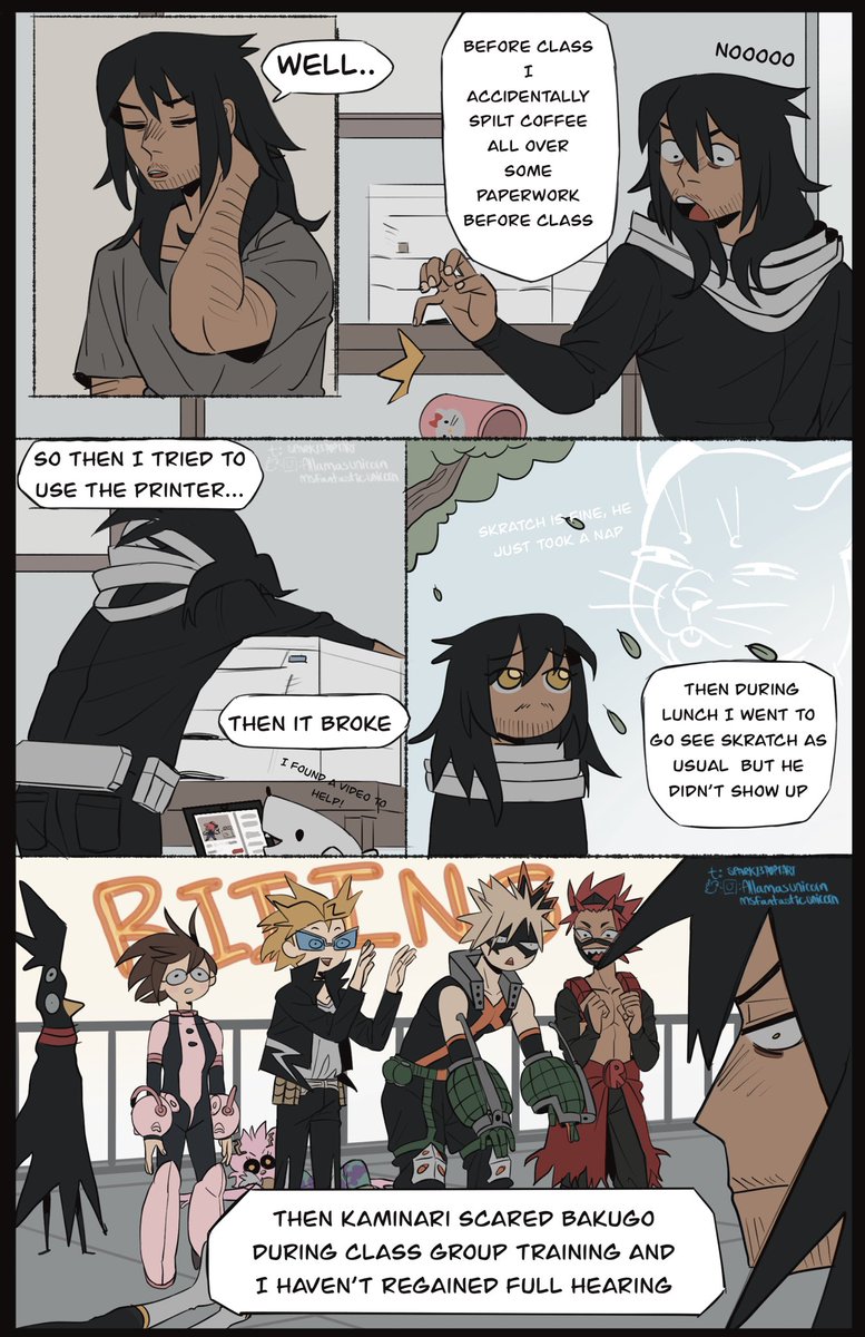 GIVE ME SLEEP OR GIVE ME DEATH on Twitter: "What a loving and doting husband #erasermic (1/2)"