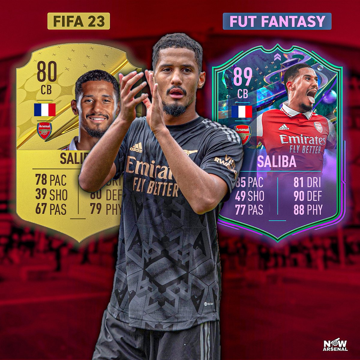 Now Arsenal On Twitter William Salibas New Fut Fantasy Card On Fifa
